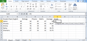 Excel Logical Test Using Multiple If Statements [OR/AND]