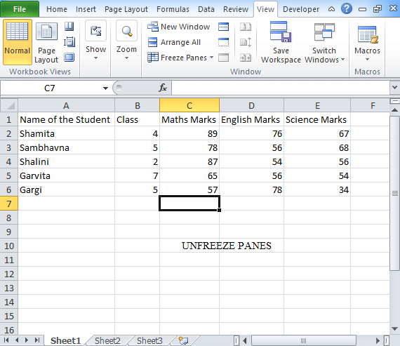 How To Freeze Panes In Excel Columns And Lock Rows